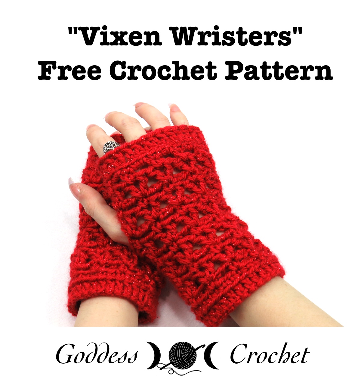 Free crochet patterns, wrist warmers, goddess crochet – Goddess Crochet